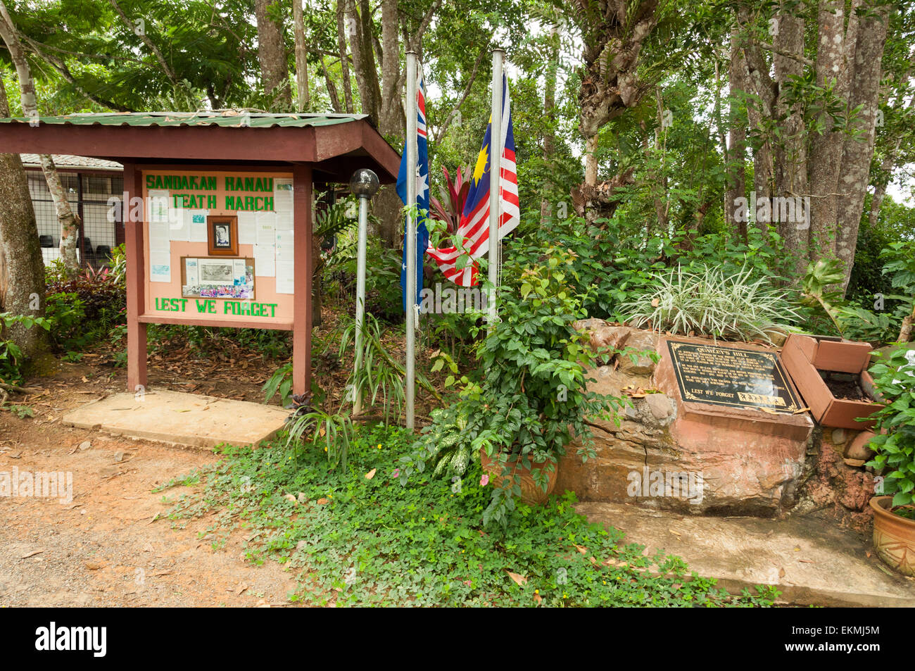 Memorial for the Sandakan Death Marches 1944-45, Ranau, Borneo ...
