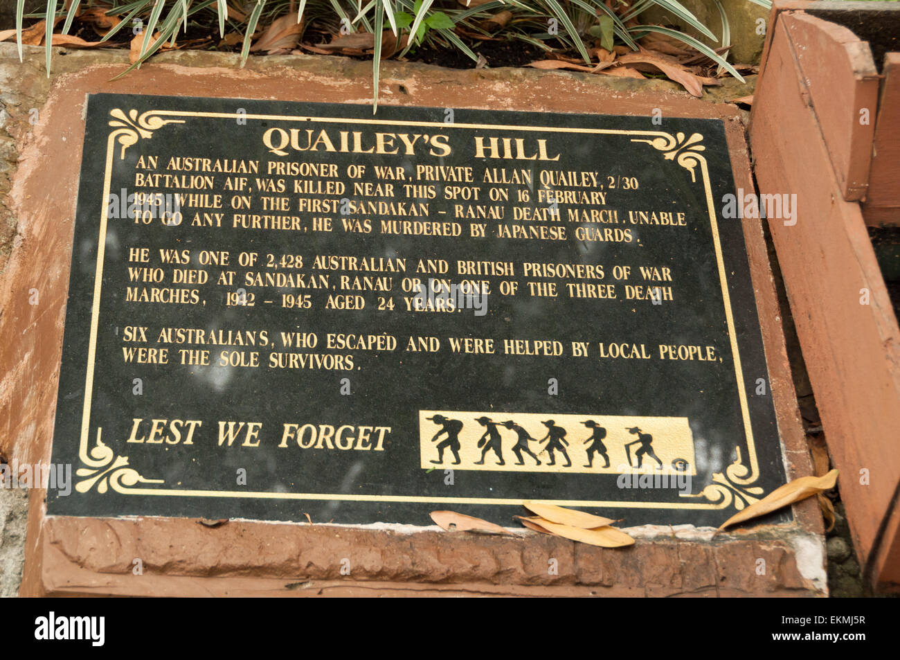 Sandakan death march hi-res stock photography and images - Alamy