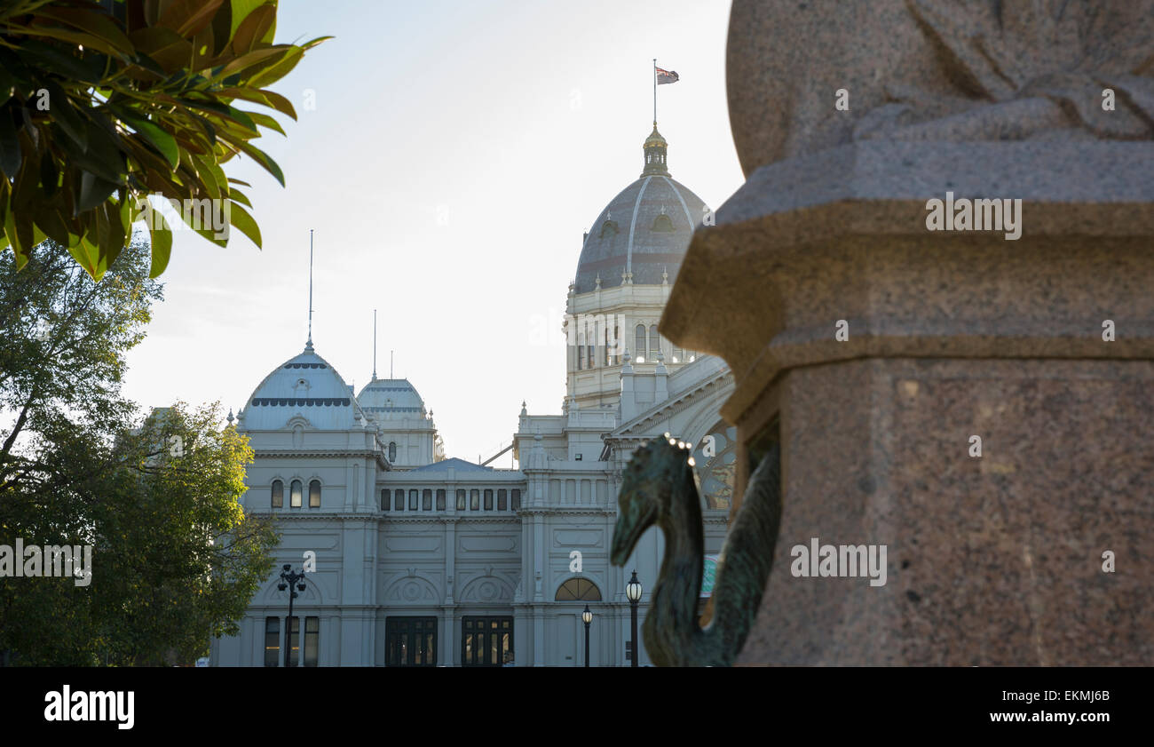 The Royal Exhibition Building in Carlton Gardens, Melbourne, Australia ...
