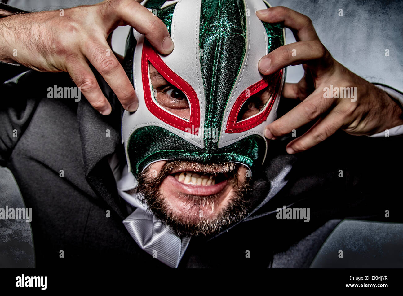 Angry mexican man suit hi-res stock photography and images - Alamy