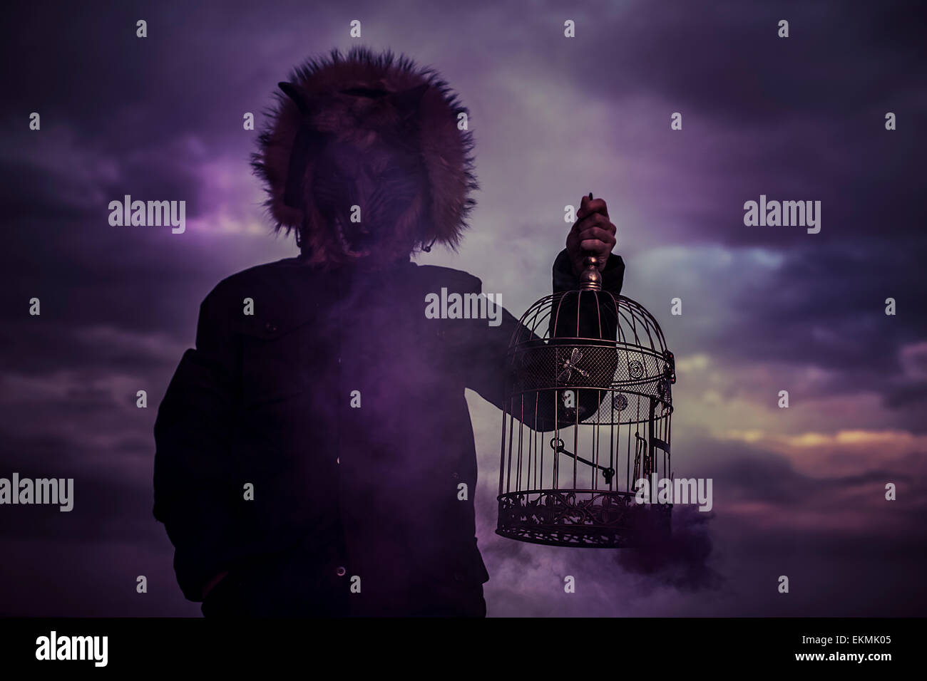 Man concept nightmares hi-res stock photography and images - Alamy