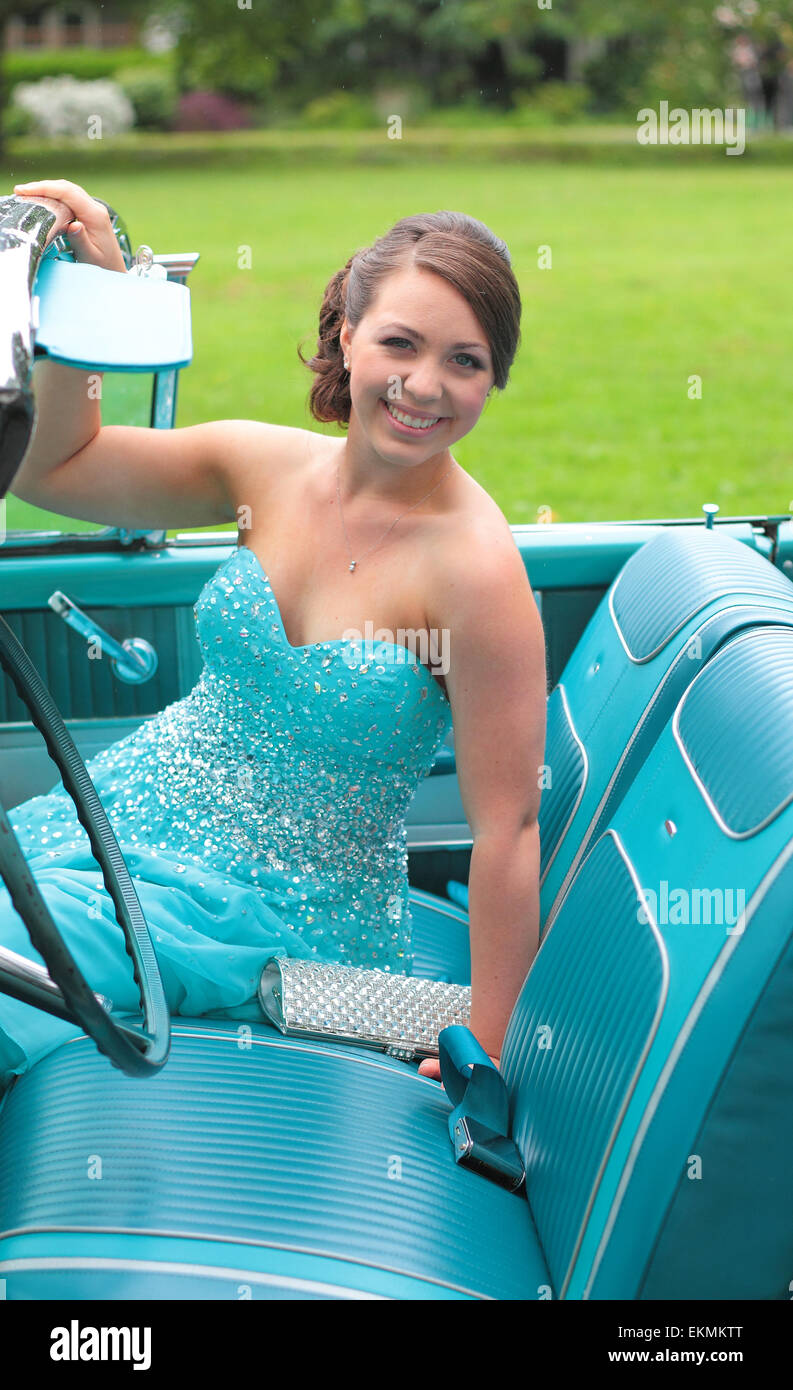 High School Prom Vintage High Resolution Stock Photography and Images ...