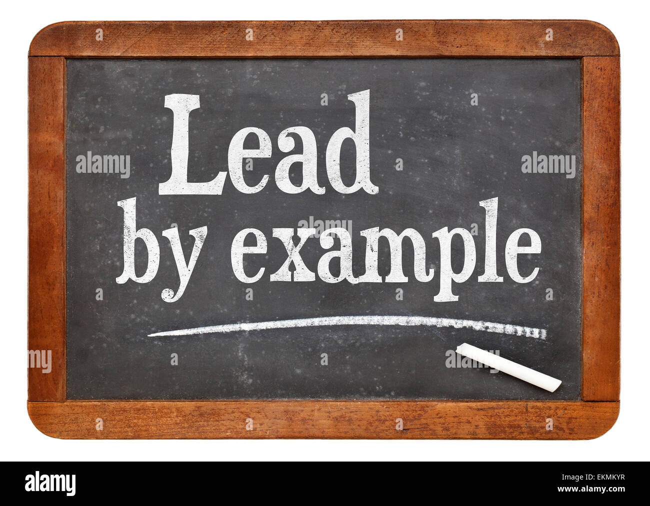 Lead by example hi-res stock photography and images - Alamy
