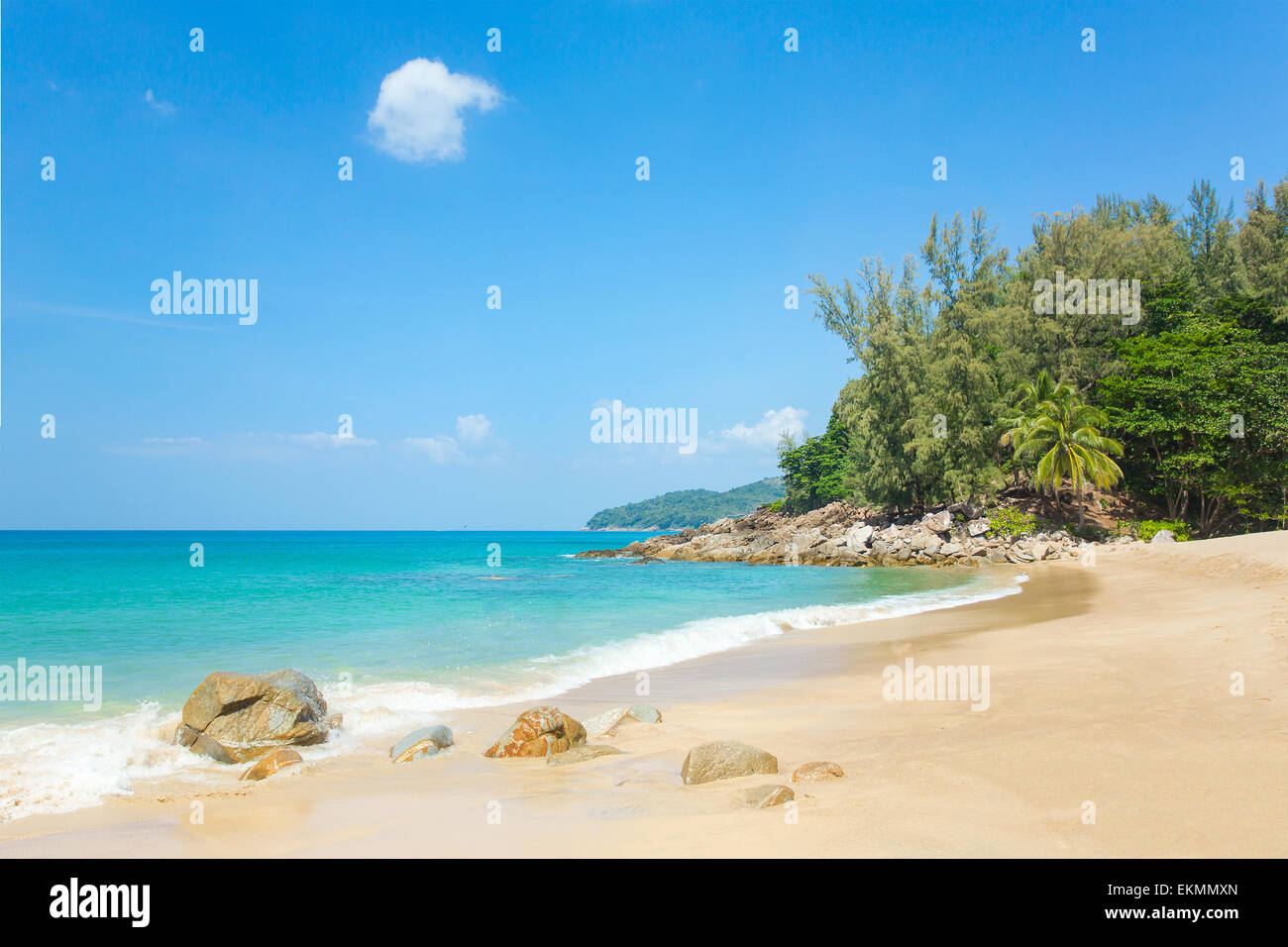 A beautiful tropical beach at Phuket island, Thailand Stock Photo - Alamy