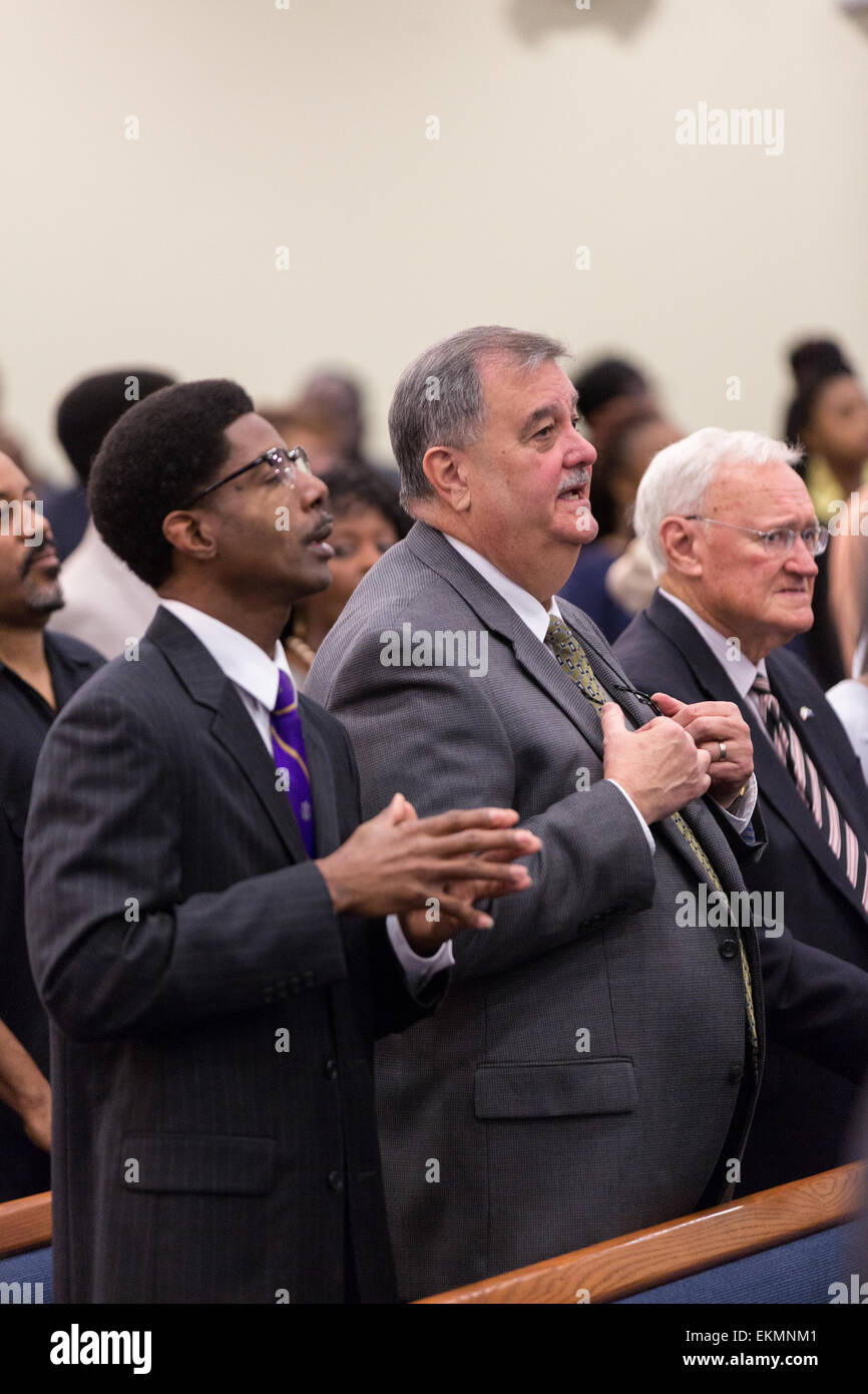 North Charleston Police Chief Eddie Driggers and Assistant Police Chief ...