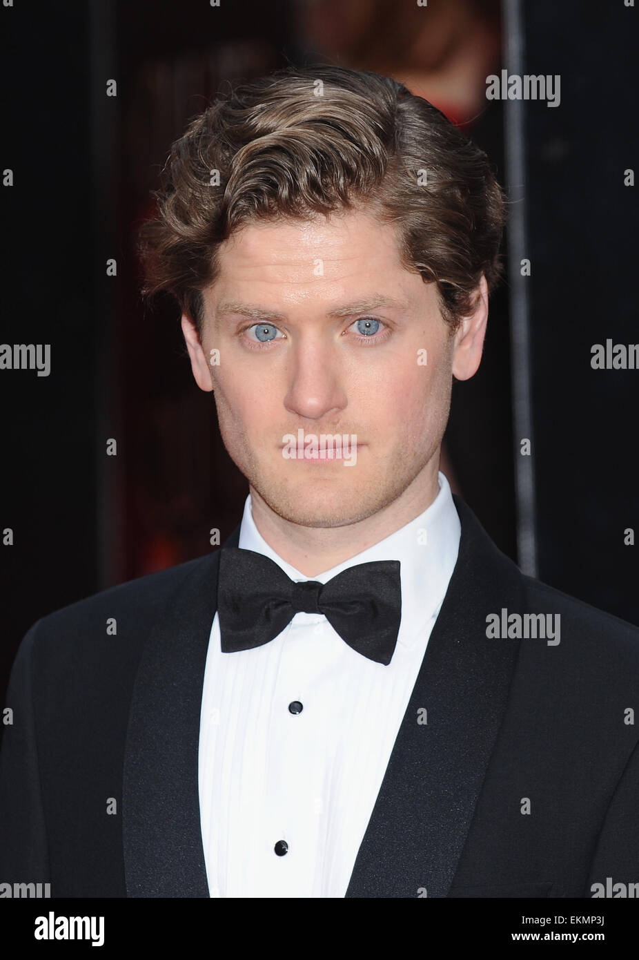 London, UK. 12th Apr, 2015. Kyle Soller arrives for the The Olivier ...