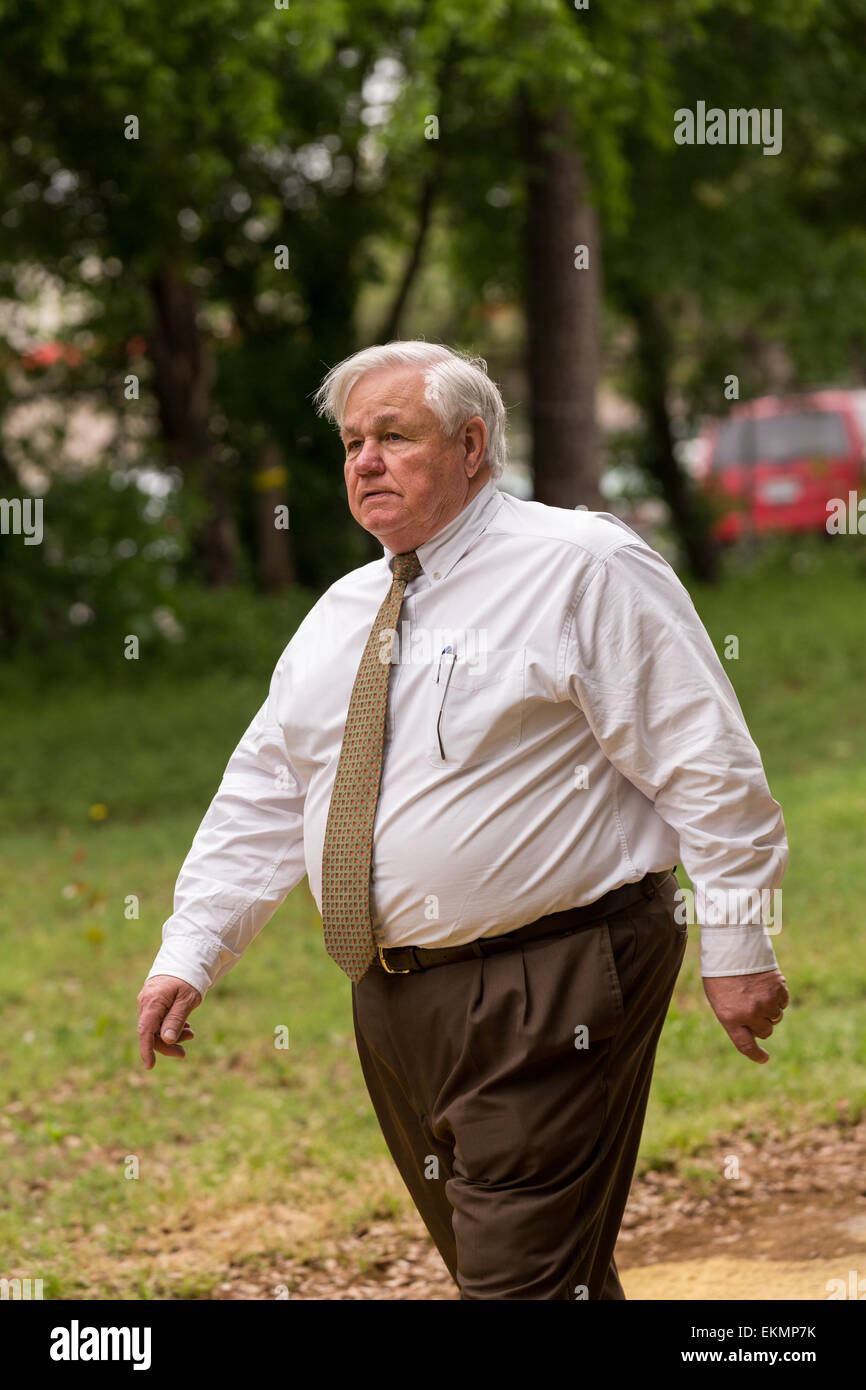 North Charleston Mayor Keith Summey arrives for a peace vigil lead by ...