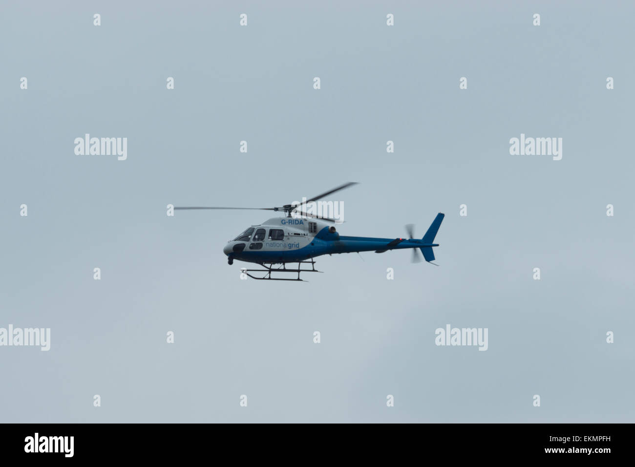 national grid helicopter flying Stock Photo - Alamy