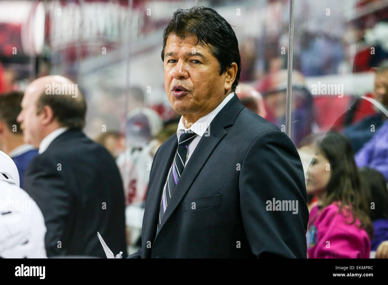 Buffalo Sabres head coach Ted Nolan during the pre-season NHL game ...