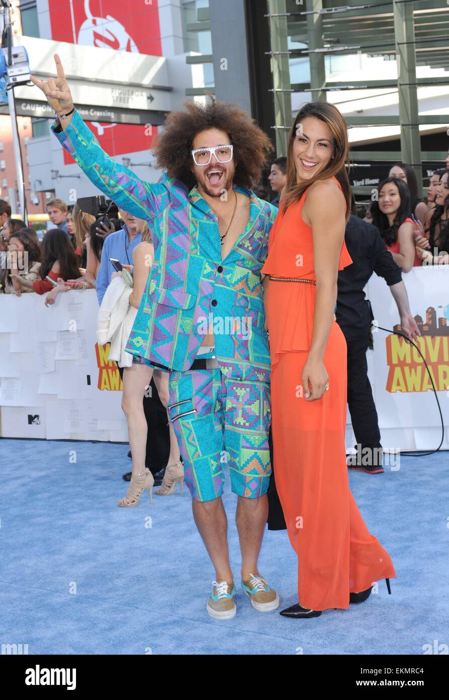 Los Angeles, CA, USA. 12th Apr, 2015. Redfoo at arrivals for MTV Movie ...