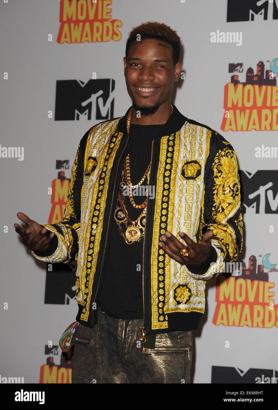 Los Angeles, CA, USA. 12th Apr, 2015. Fetty Wap in the press room for ...