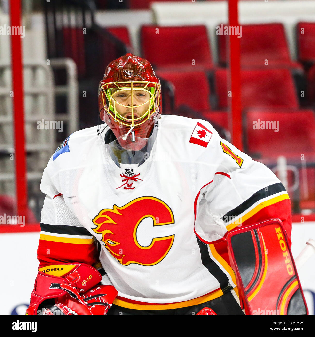 Jonas Hiller Flames