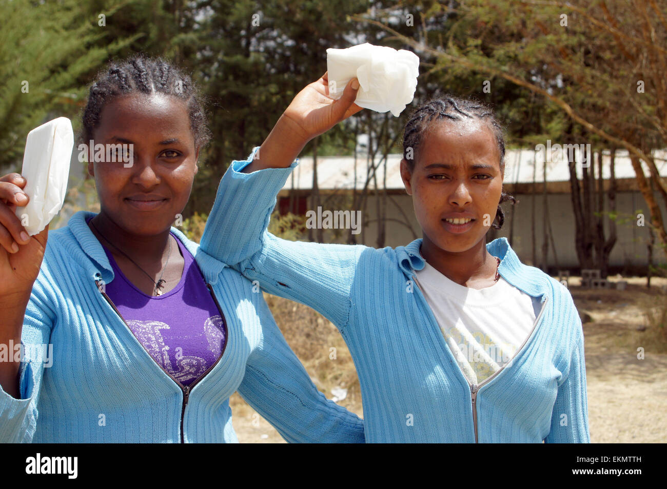Adiis Abeba, Ethiopia. 19th Mar, 2015. Students of the Wuchale school ...