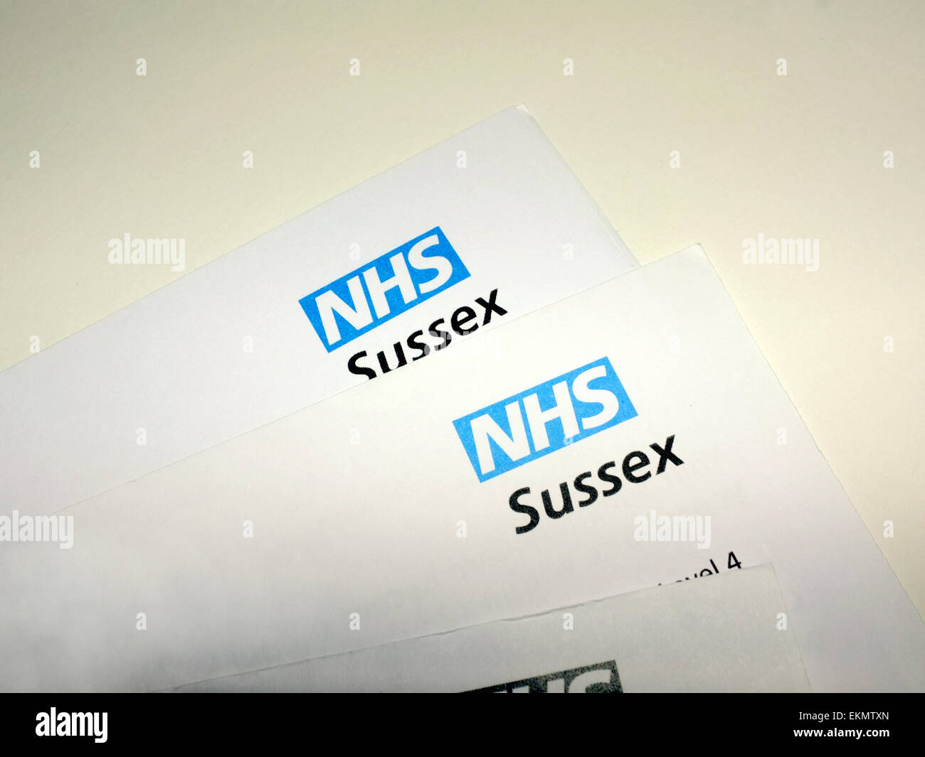 Nhs letterhead hi-res stock photography and images - Alamy