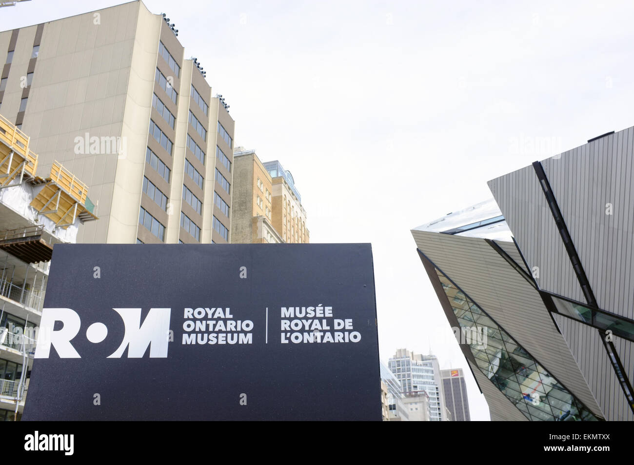 Royal ontario museum sign hi-res stock photography and images - Alamy