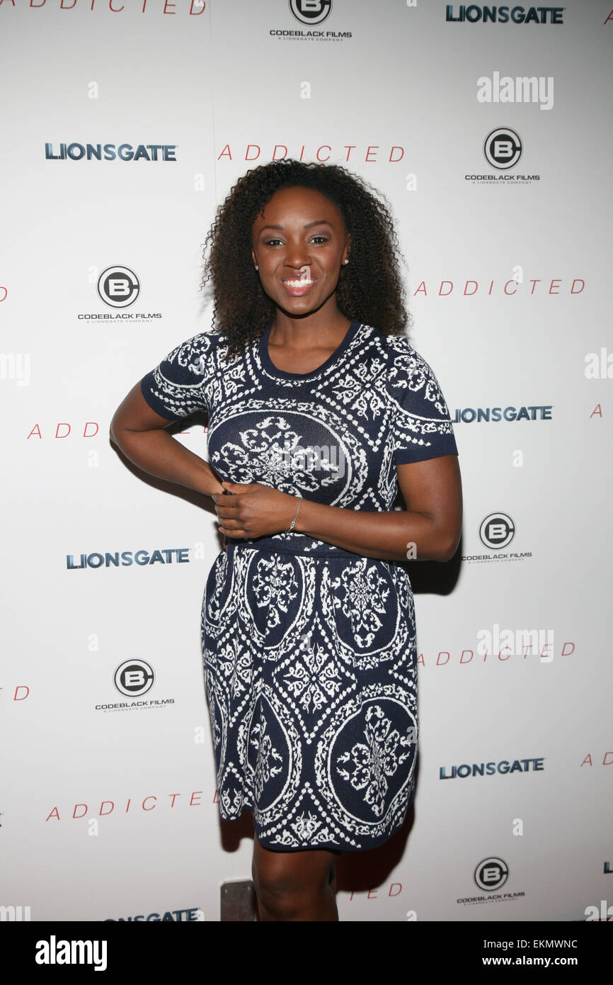 New York special screening of Lionsgate and Codeblack Films 'Addicted ...
