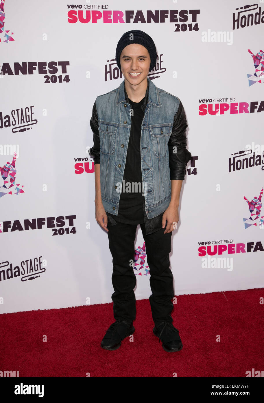 Celebrities attend Vevo CERTIFIED SuperFanFest Presented By Honda Stage ...