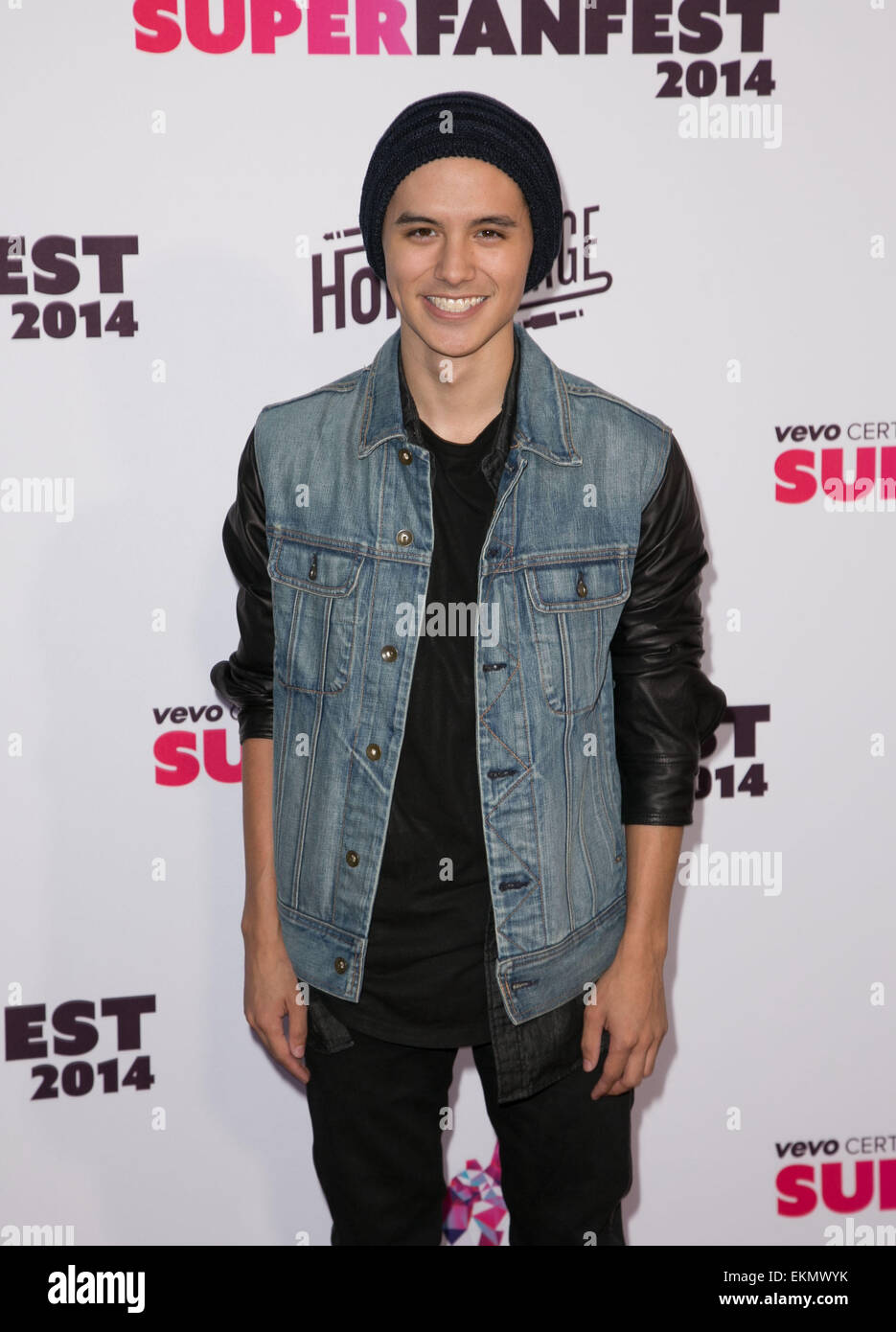 Celebrities attend Vevo CERTIFIED SuperFanFest Presented By Honda Stage ...