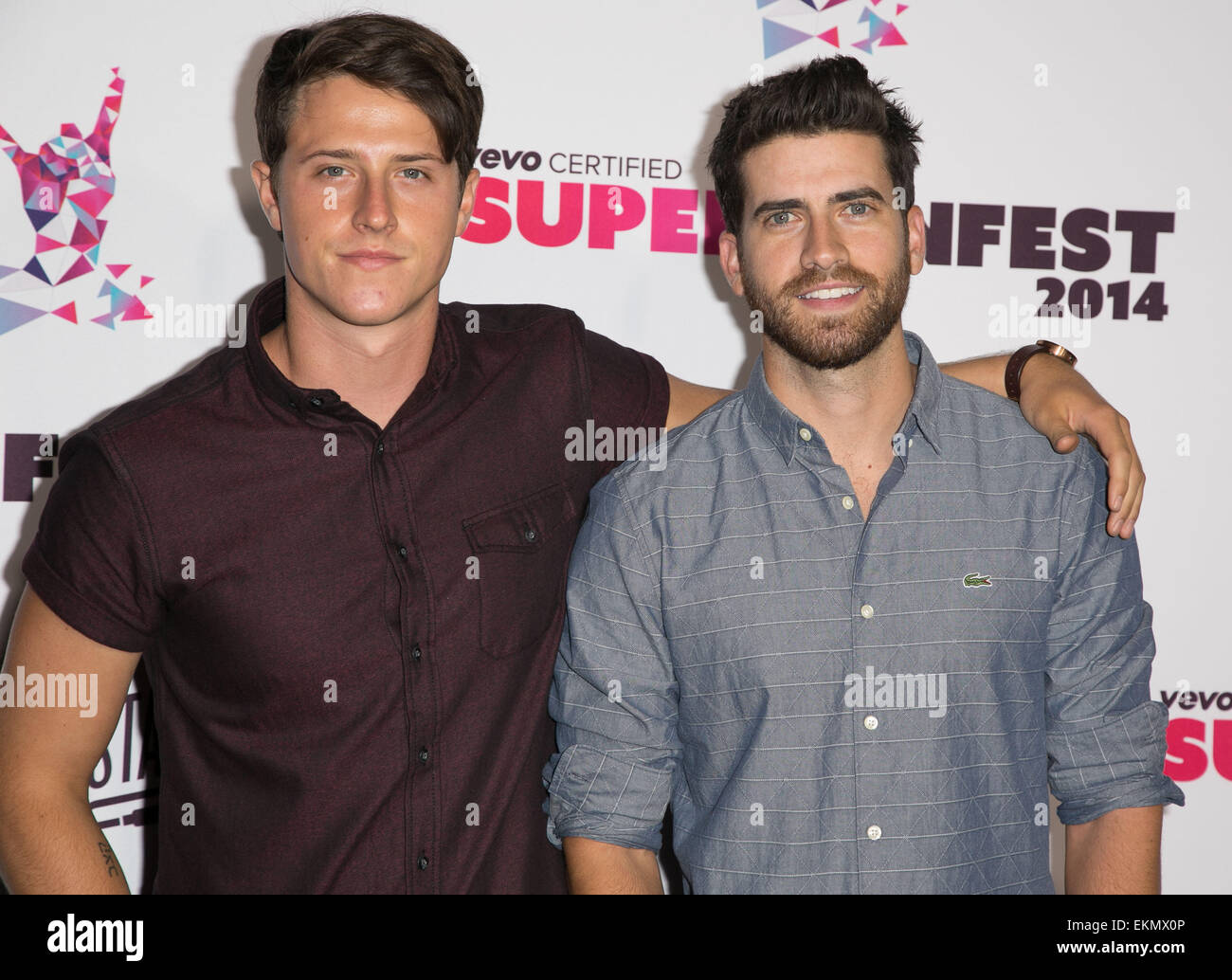 Celebrities attend Vevo CERTIFIED SuperFanFest Presented By Honda Stage ...