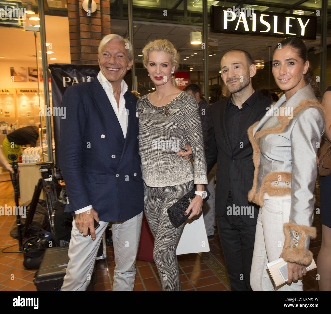 Celebrities attending the Paisley Store Opening at the Hanseviertel ...