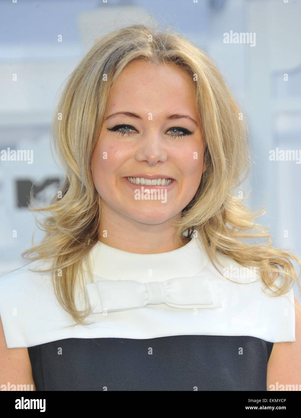 Los Angeles, California, USA. 12th Apr, 2015. Poppy Jamie at arrivals ...