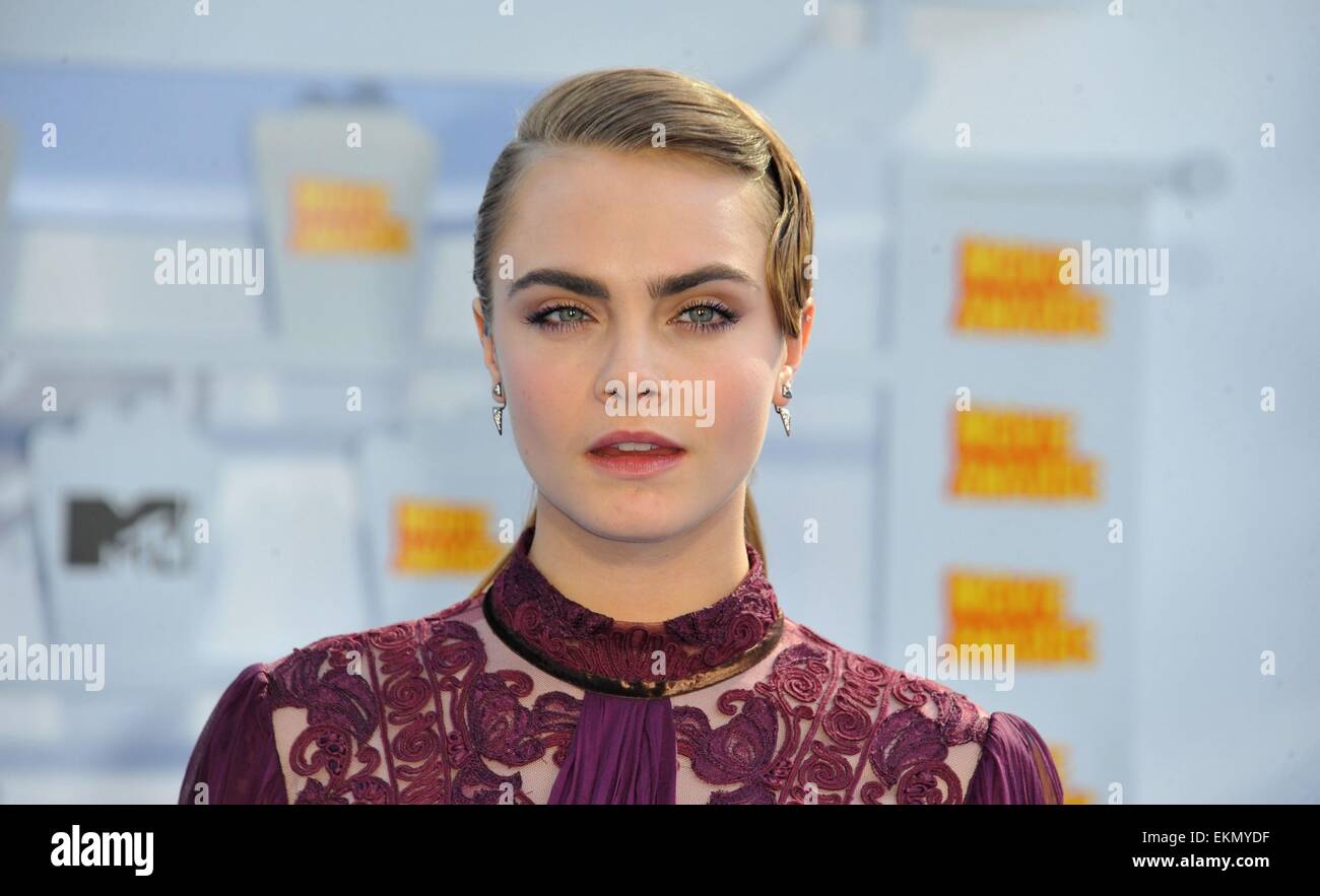 Los Angeles, California, USA. 12th Apr, 2015. Cara Delevingne at ...