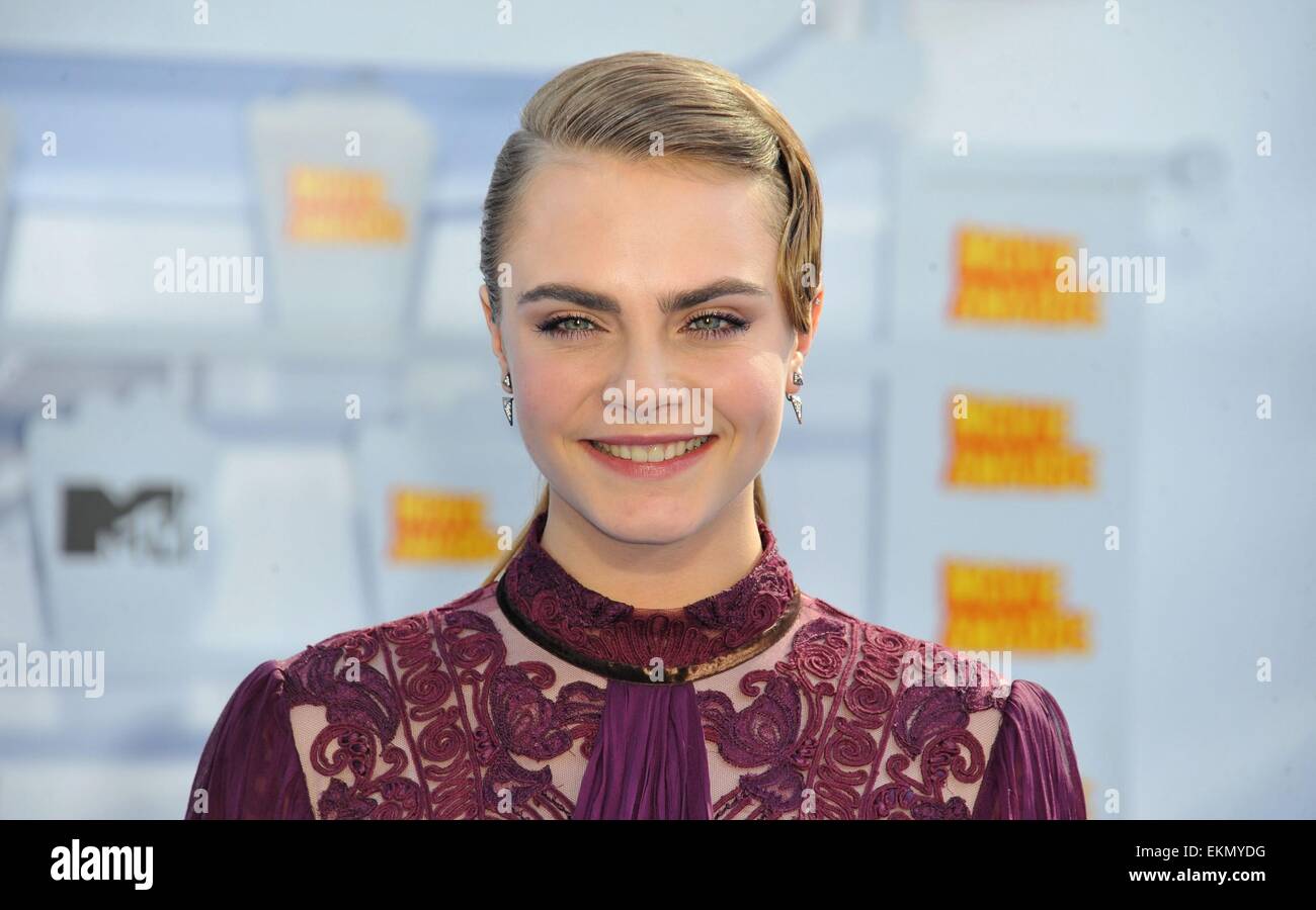Los Angeles, California, USA. 12th Apr, 2015. Cara Delevingne at ...