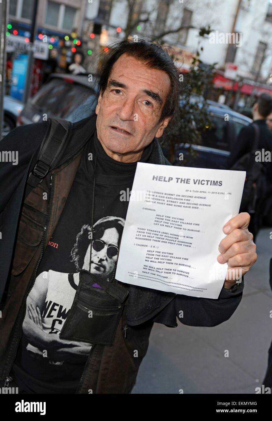 New York, NY, USA. 12th Apr, 2015. David Peel in attendance for ...