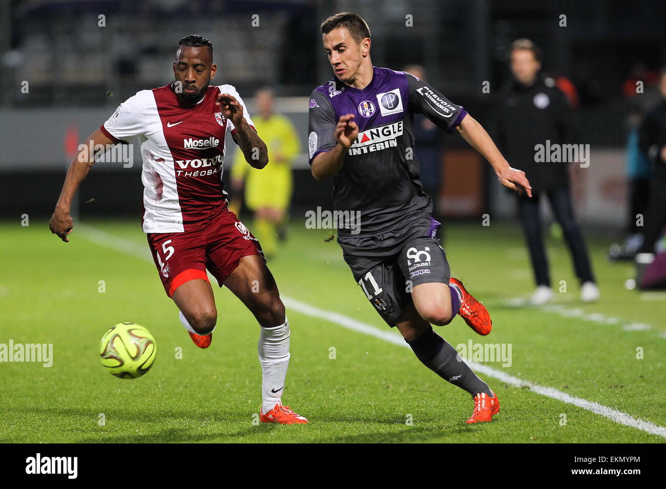 Romain METANIRE/Aleksandar PESIC - 04.04.2015 - Metz/Toulouse - 31eme ...