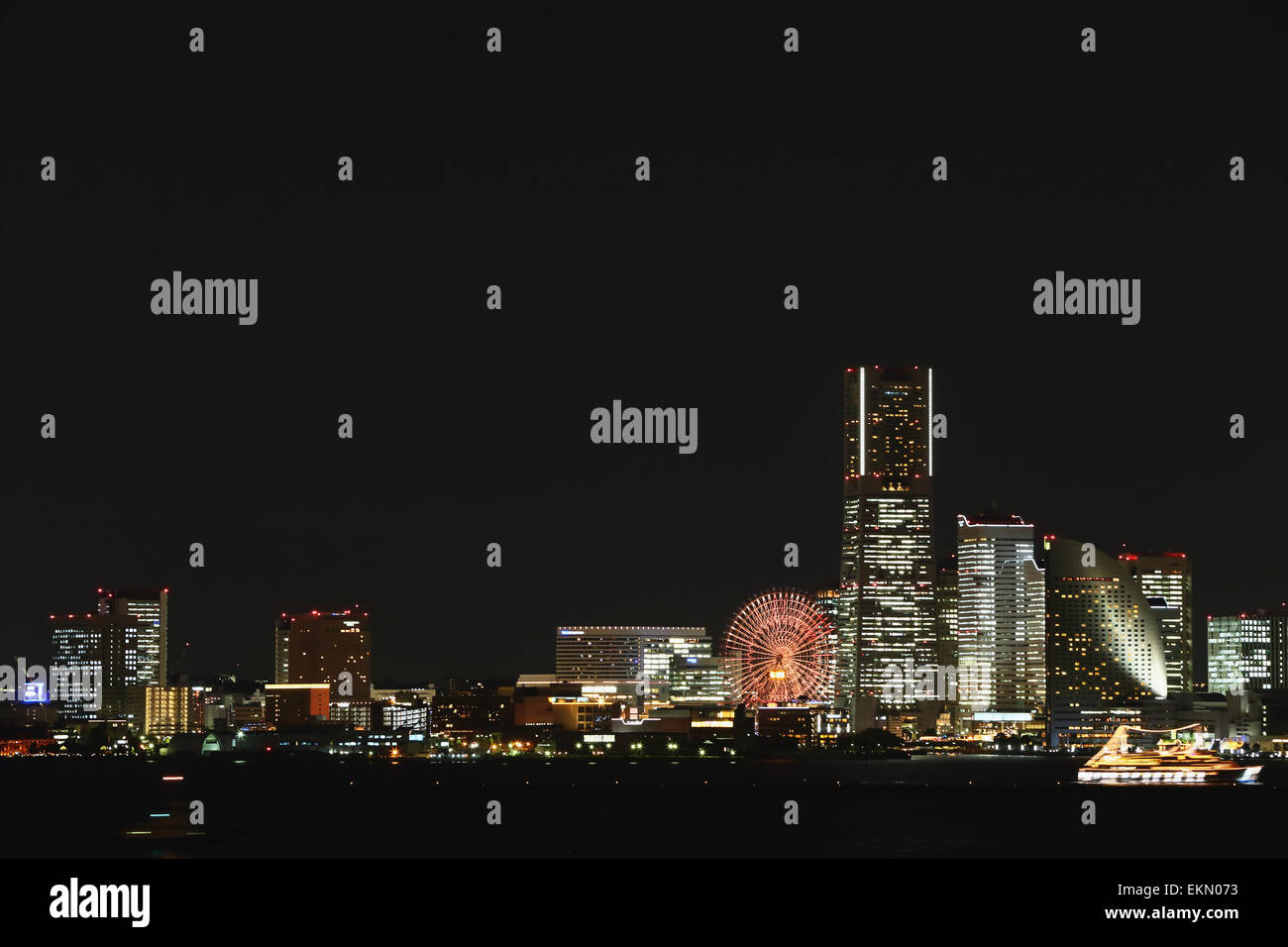 Night yokohama hi-res stock photography and images - Alamy