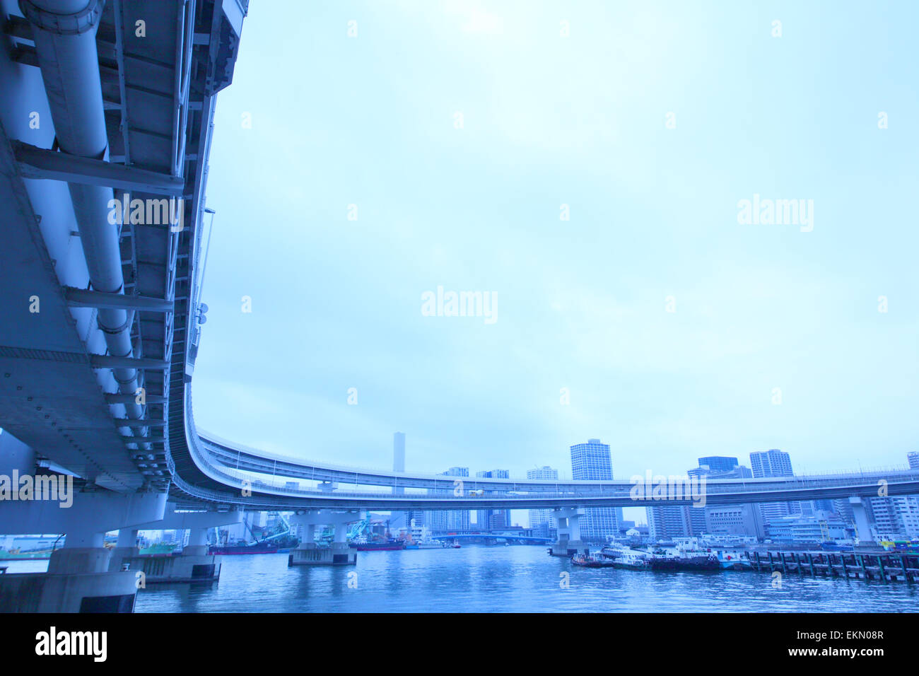 Rainbow curve bridge hi-res stock photography and images - Alamy