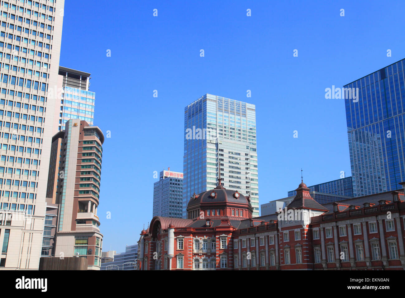Red brick building tokyo hi-res stock photography and images - Alamy