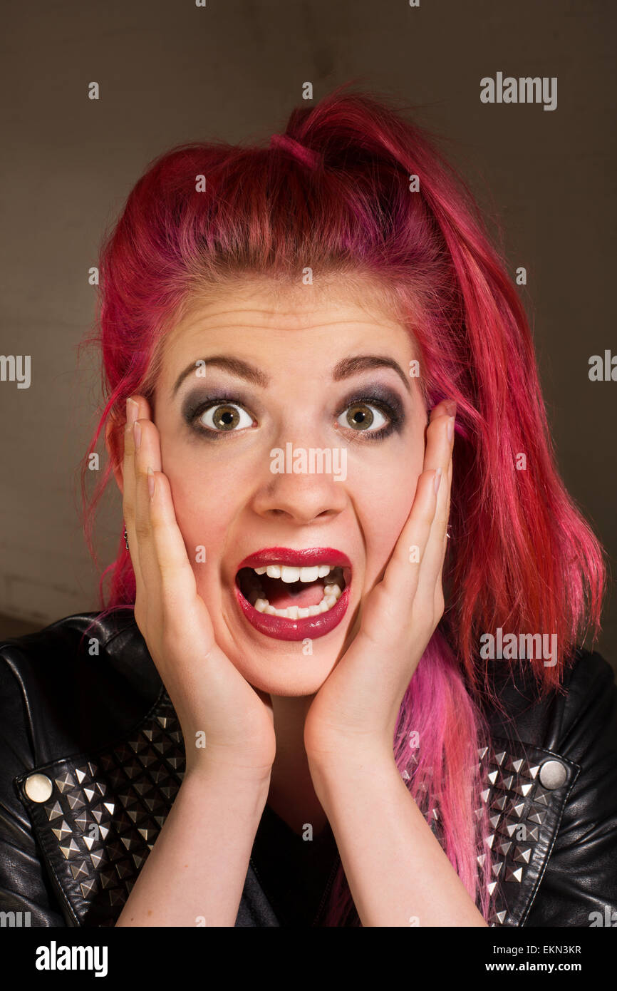 Punk rocker hair 80s hi-res stock photography and images - Alamy