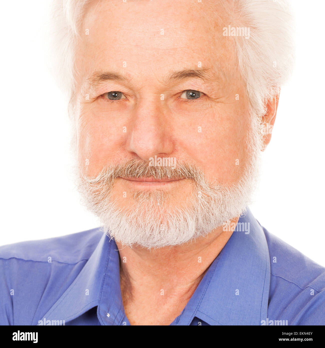 Portrait of handsome elderly man Stock Photo - Alamy