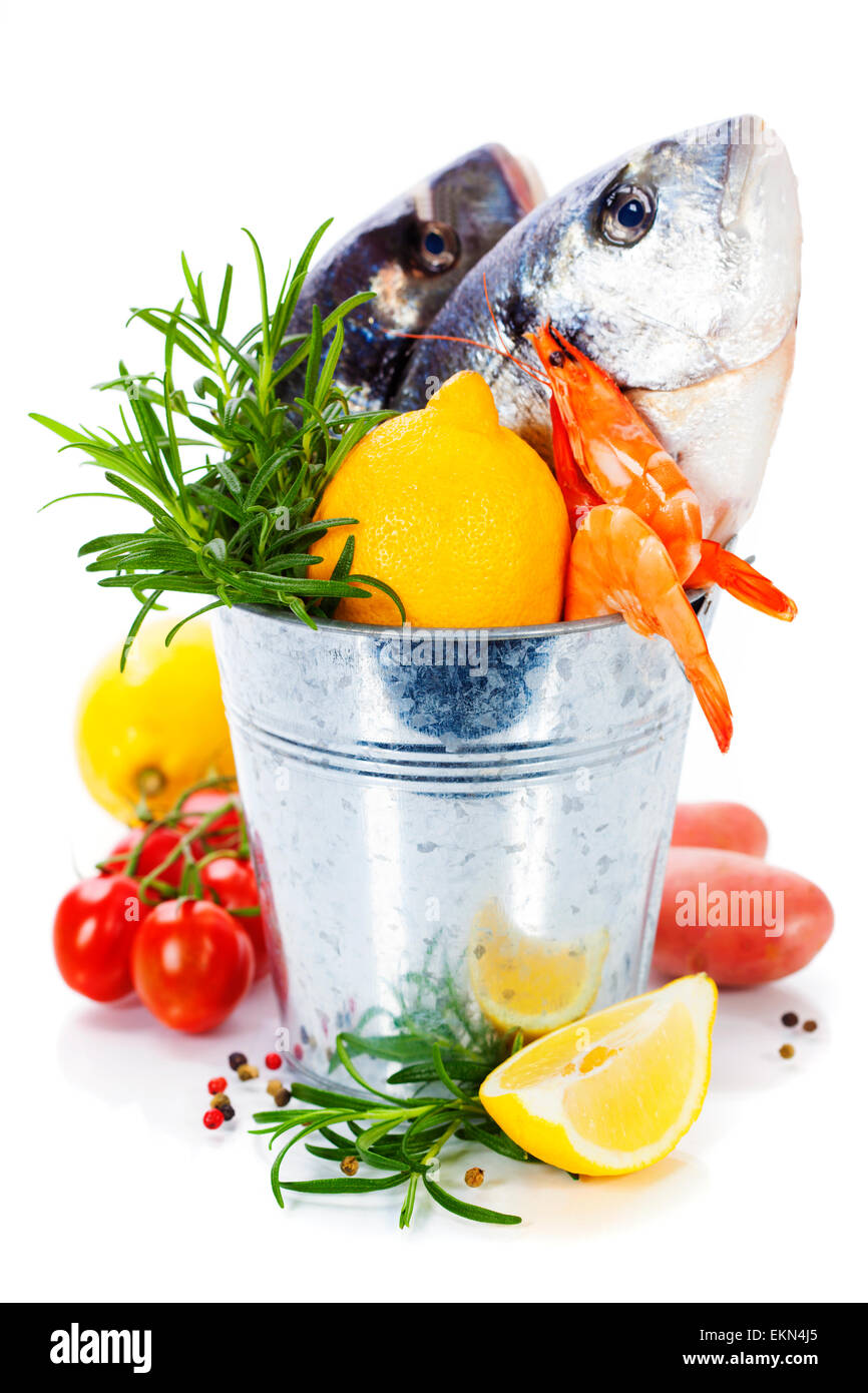 fresh dorada fish Stock Photo - Alamy