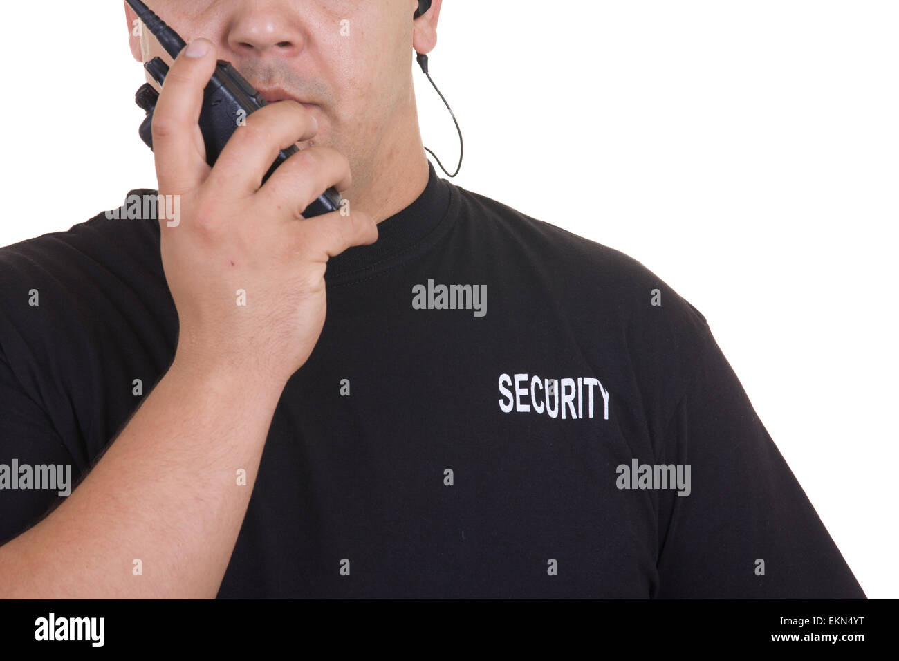 Security guard hand holding cb hi-res stock photography and images - Alamy