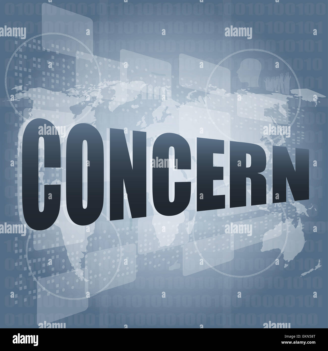 Concern word hi-res stock photography and images - Alamy