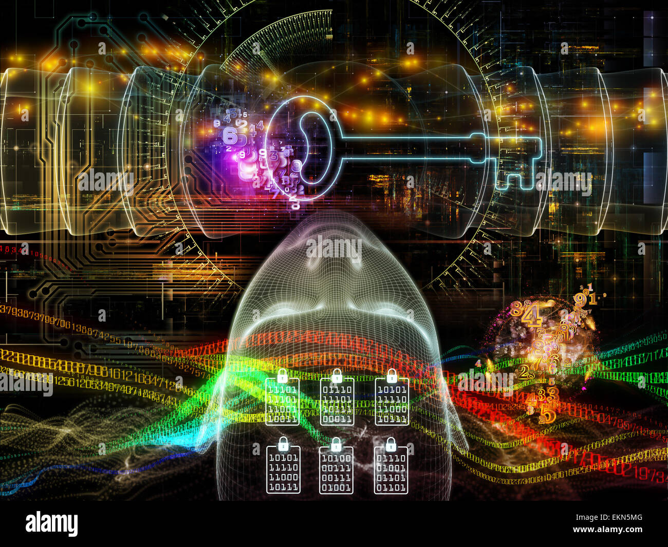 Digital encryption hi-res stock photography and images - Alamy