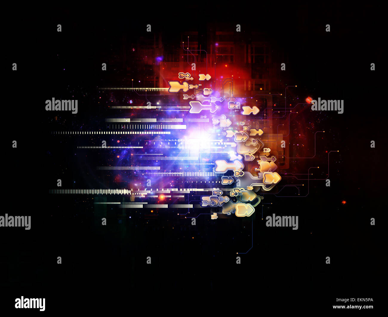 Cloud Technology Stream Stock Photo - Alamy