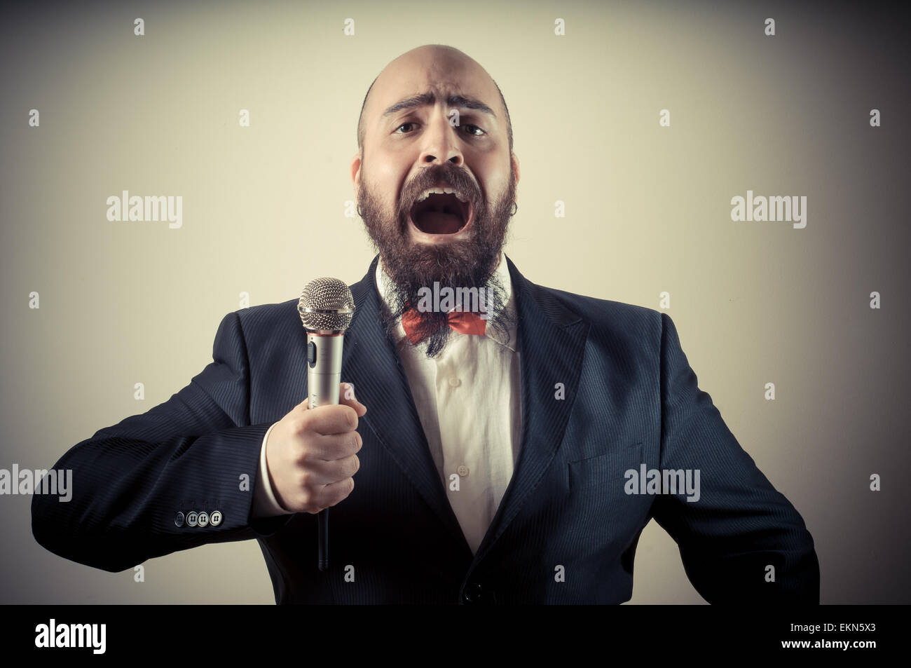 Funny singer hi-res stock photography and images - Alamy