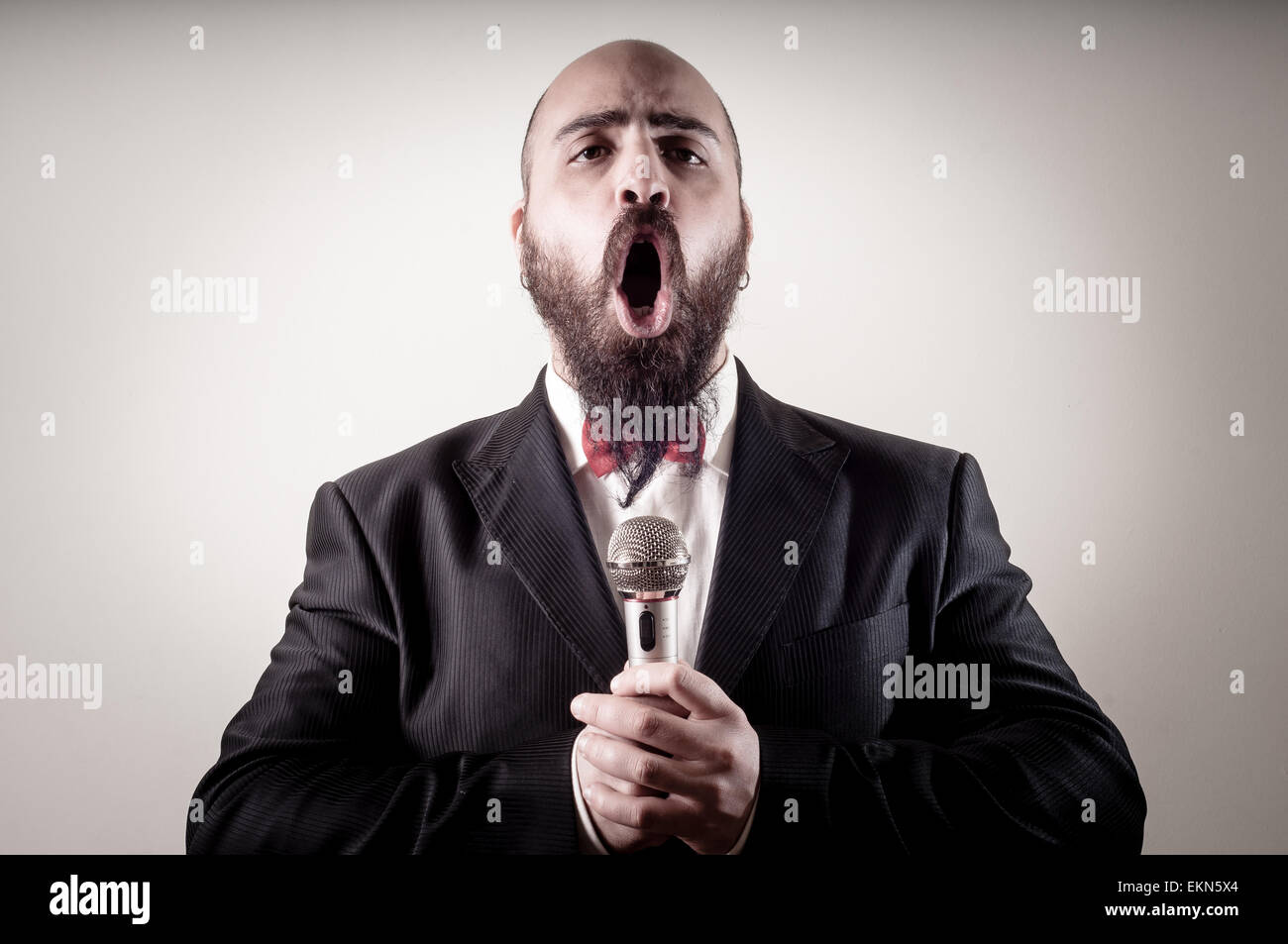 Funny singer hi-res stock photography and images - Alamy