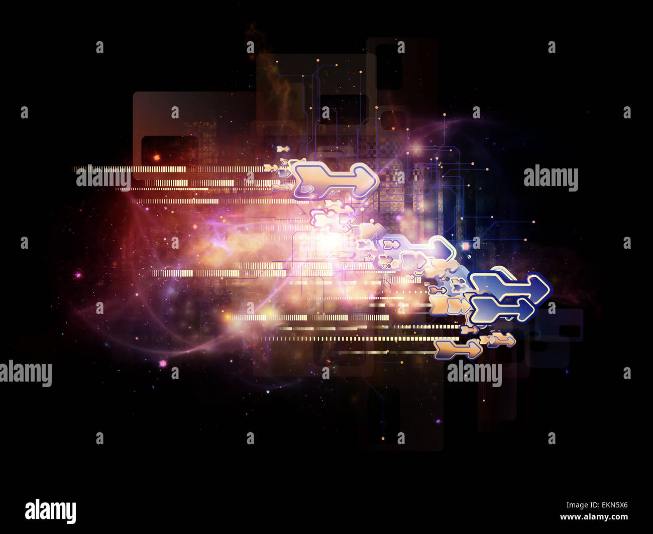 Paradigm of Cloud Technology Stock Photo - Alamy