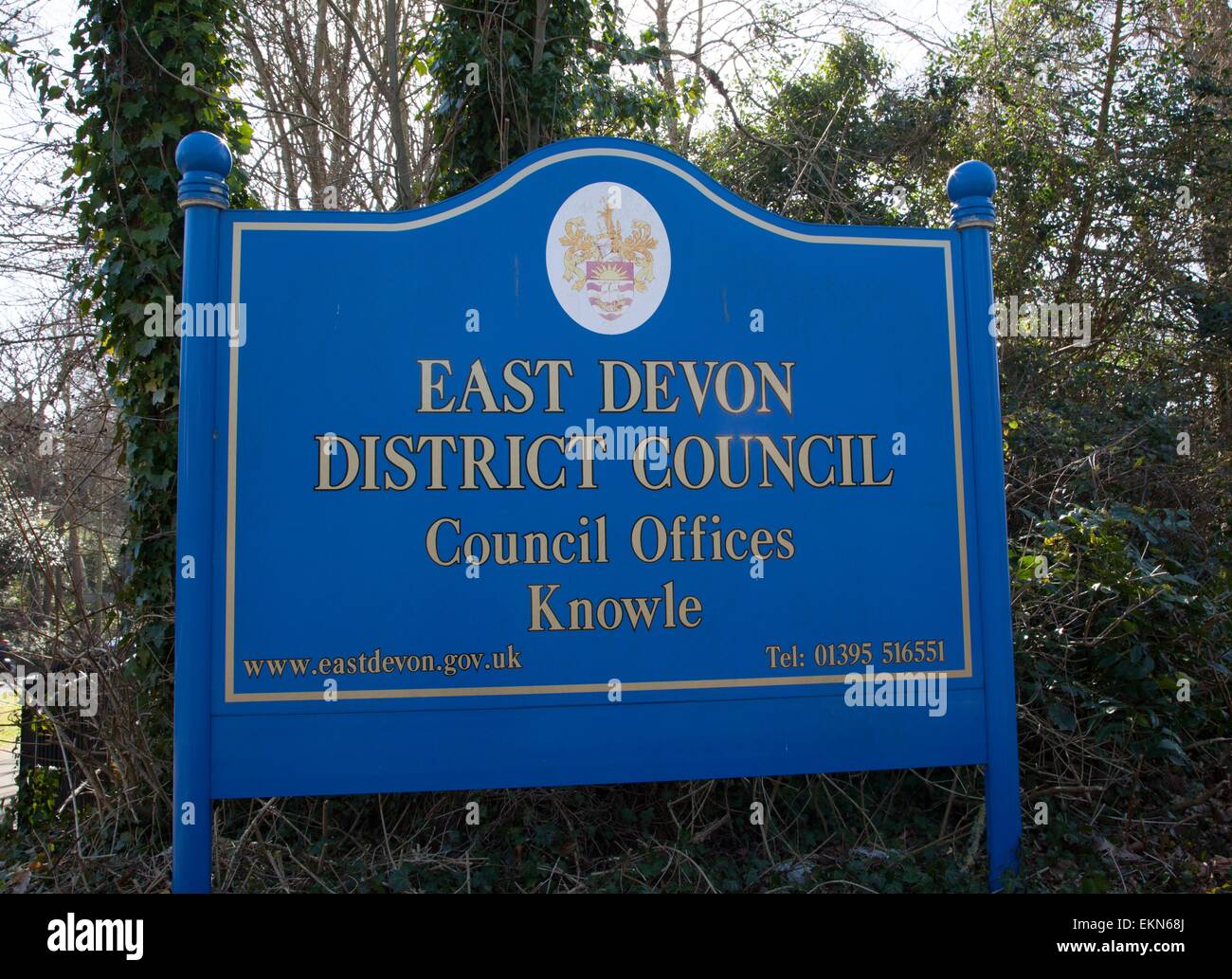 East Devon District Council HQ, Knowle, Sidmouth, UK. 12th April, 2015 ...
