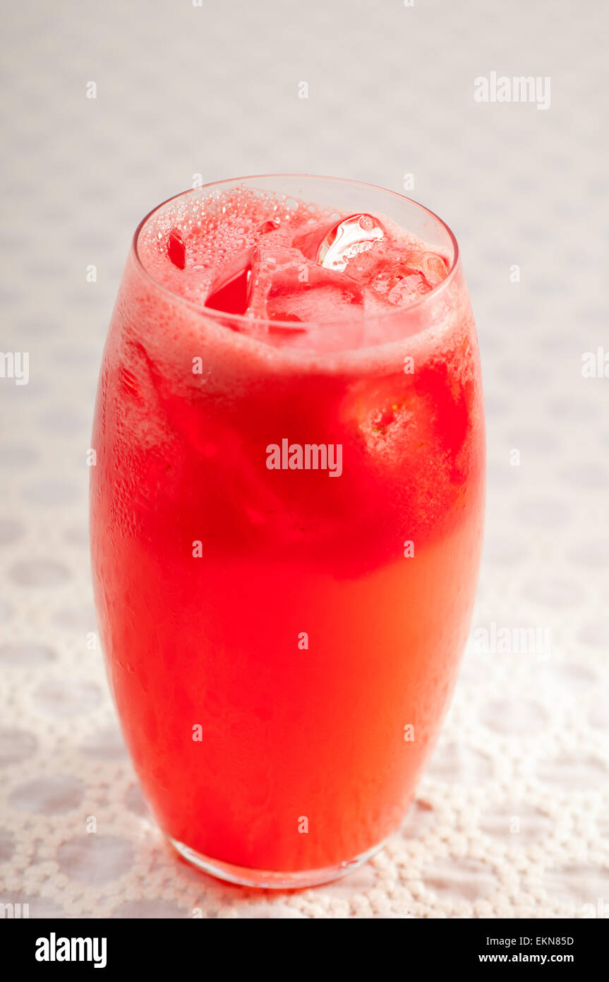 selection of fruits long drinks Stock Photo - Alamy