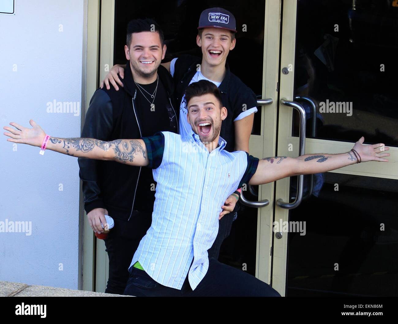 'X Factor' contestants arrive at the 'X Factor' studios for the first ...