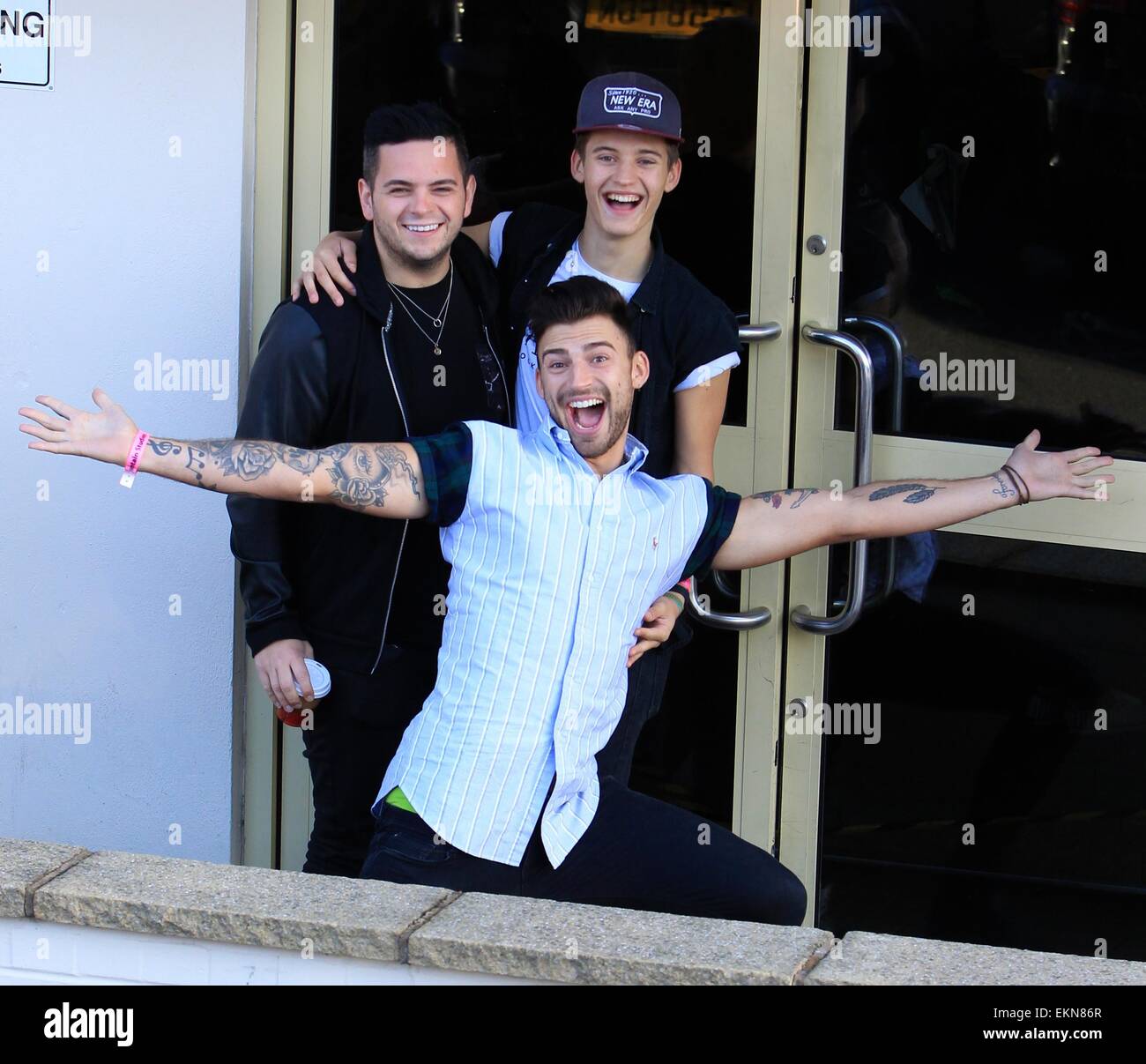 'X Factor' contestants arrive at the 'X Factor' studios for the first ...