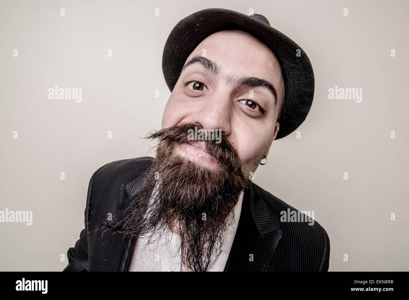 Long mustache hi-res stock photography and images - Alamy