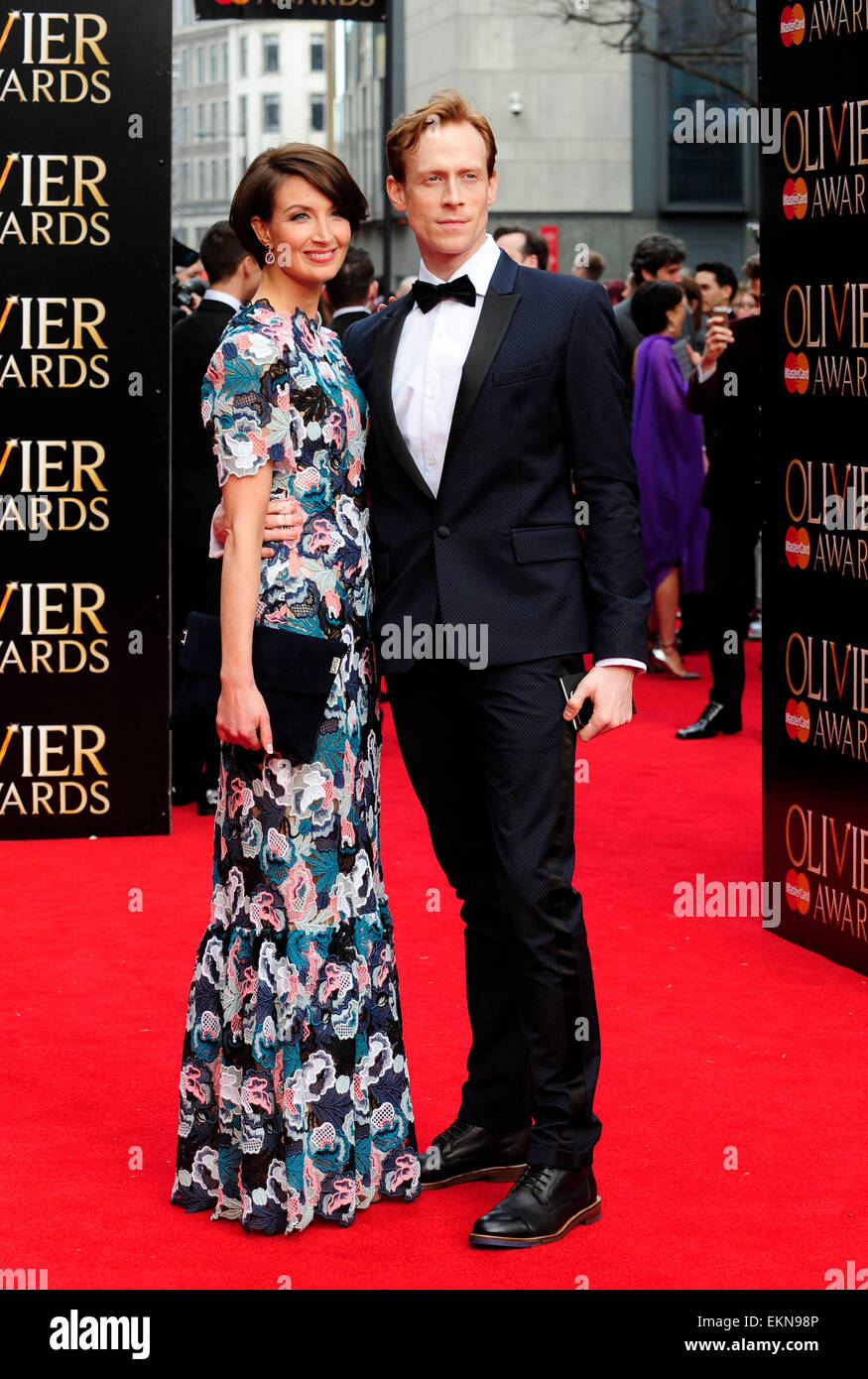 London, UK. 12th Apr, 2015. Edward Watson & Lauren Cuthbertson attend ...