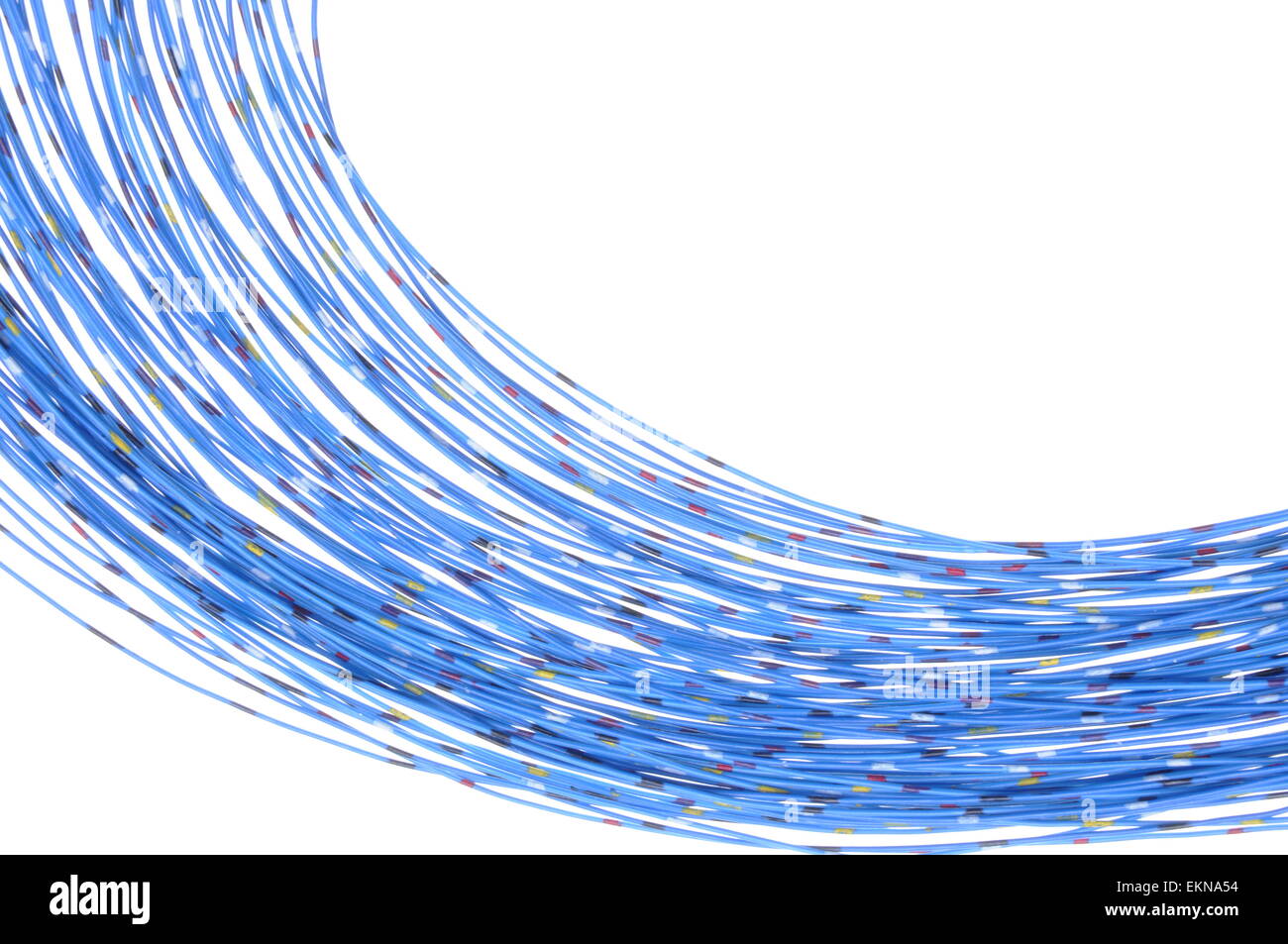 Cables of telecommunication network Stock Photo - Alamy