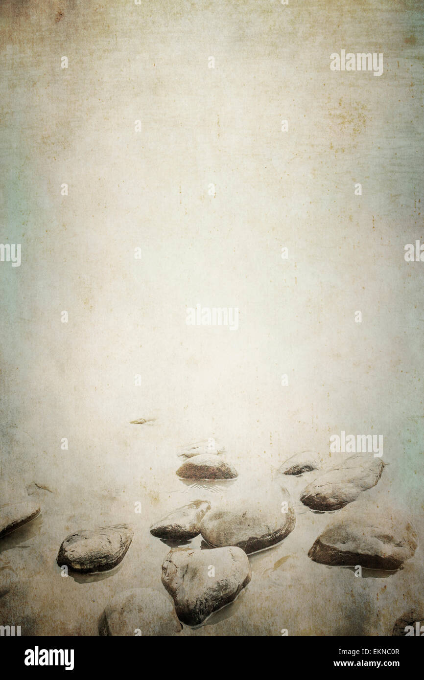 stones with texture of old paper Stock Photo - Alamy